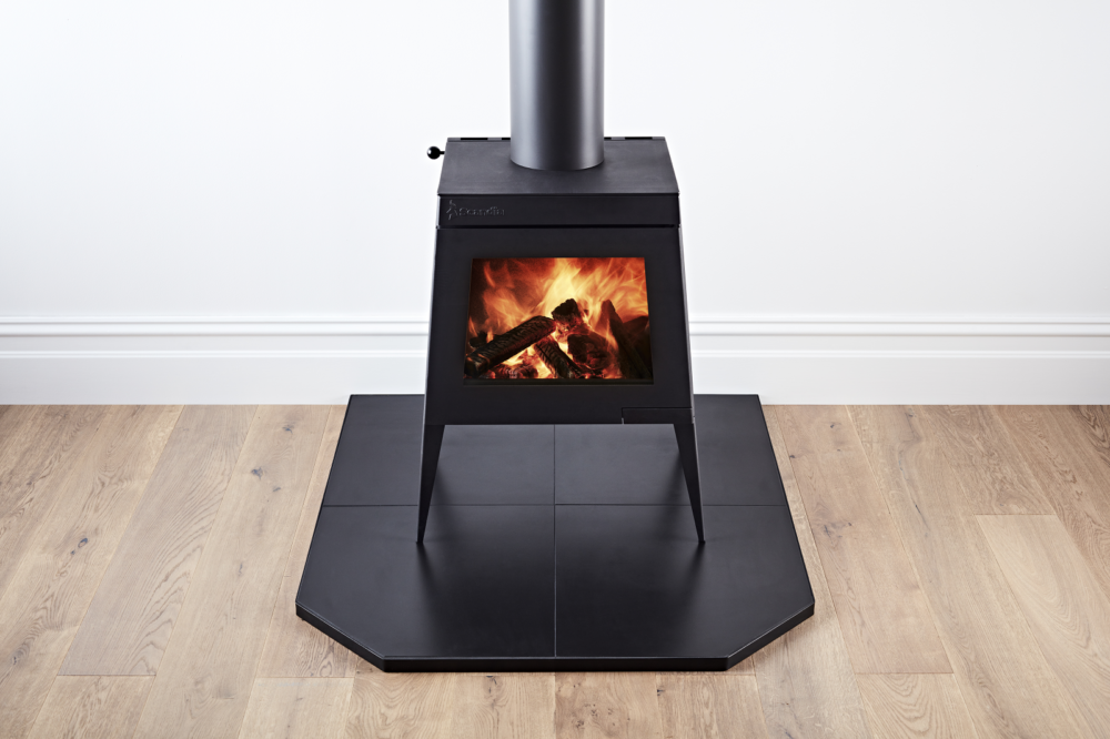 Ceramic Tile Hearth – Straight Install – Scandia Group Pty Ltd
